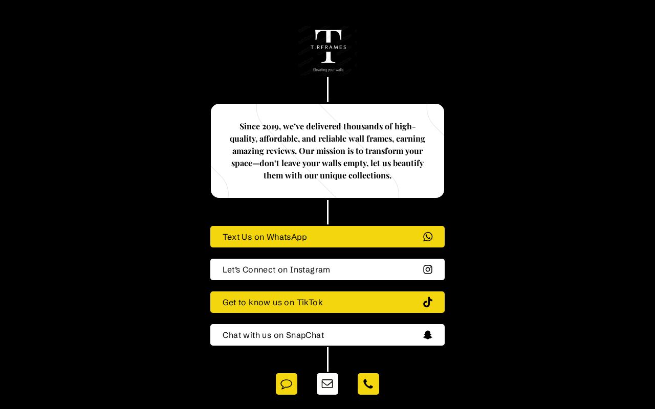 TR Frames and Interiors